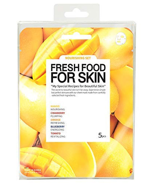 Freshfood Mask Set 5pcs - Nourishing – Degjin Beauty